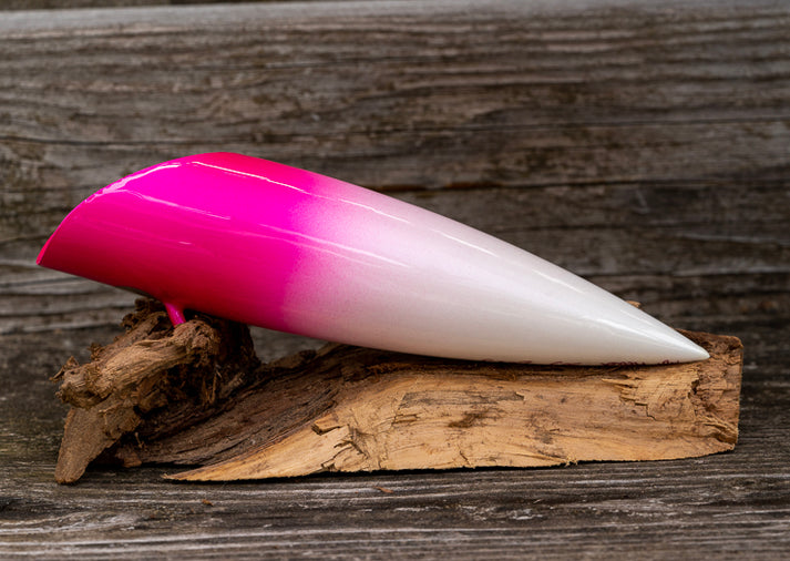 Large Signature - Pink Hot Head with UV – Disco Tackleworks
