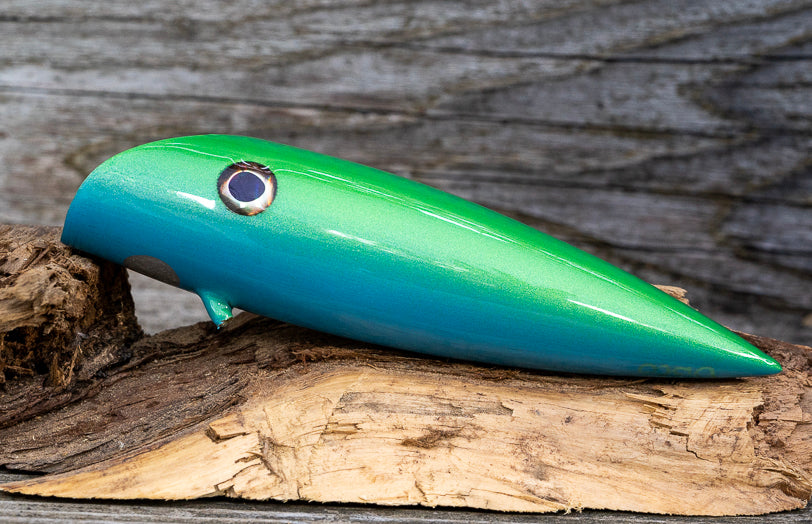 Medium Tyee Pool Special - Blue Belly Blue/Green Back Scale with UV ...